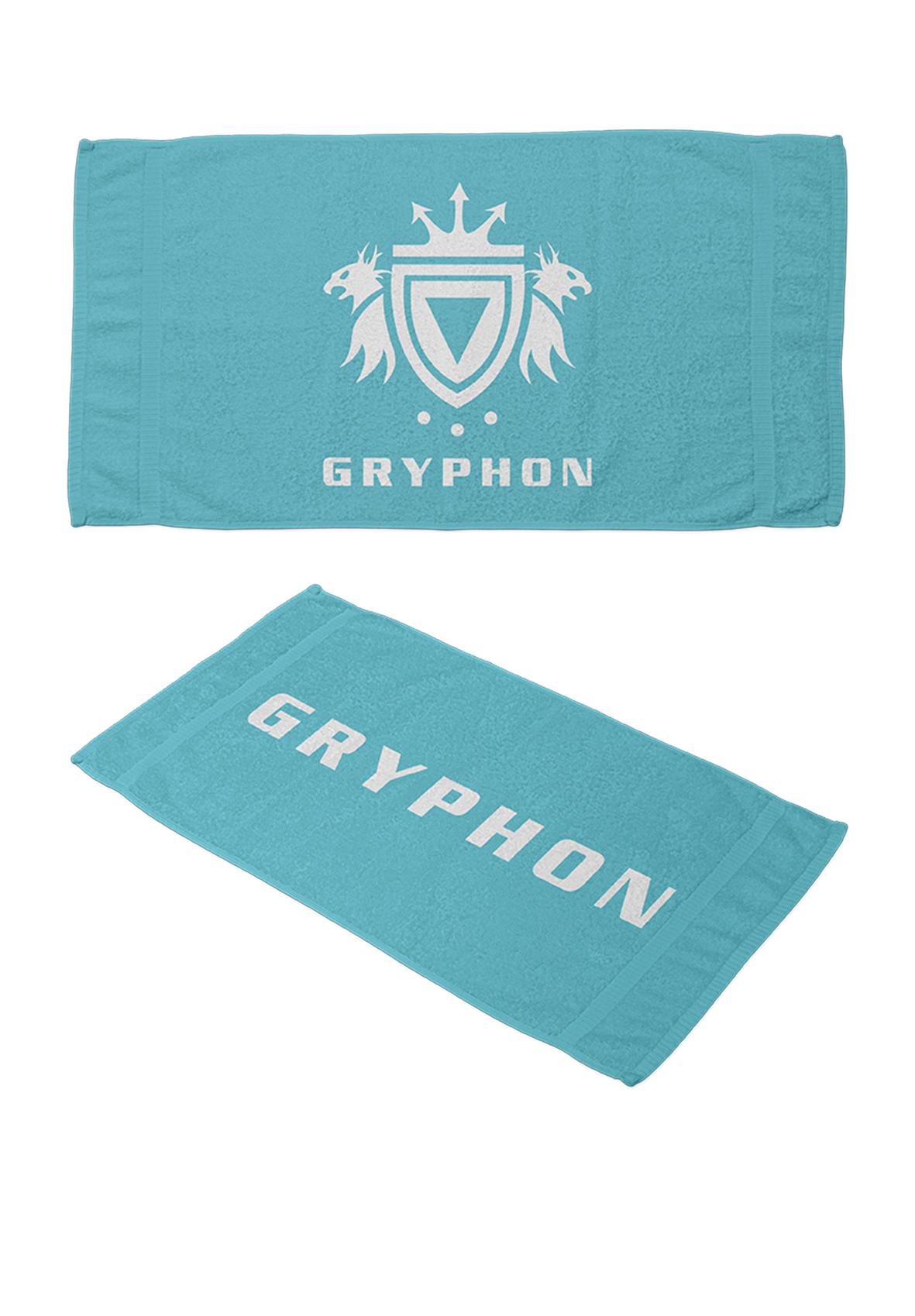 GRYPHON Microfibre Towel Black 2026 – Planet Hockey